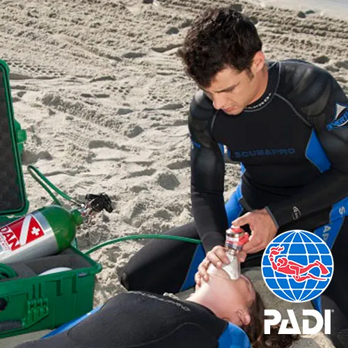 PADI Emergency Oxygen Provider Course | Shop | Divegen