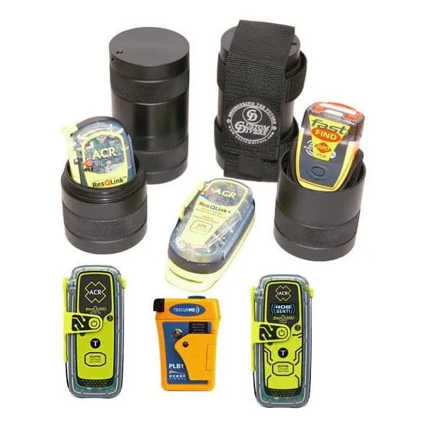 Custom Divers PLB Dive Canister inc. Belt Mount | Shop| Divegen